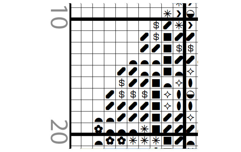 Mini Starry Night - Cross Stitch Pattern – Harp Seal Crafts