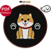 Shiba Inu - Cross Stitch Pattern – Harp Seal Crafts