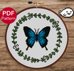 Small Ulysses Butterfly - Cross Stitch Pattern – Harp Seal Crafts